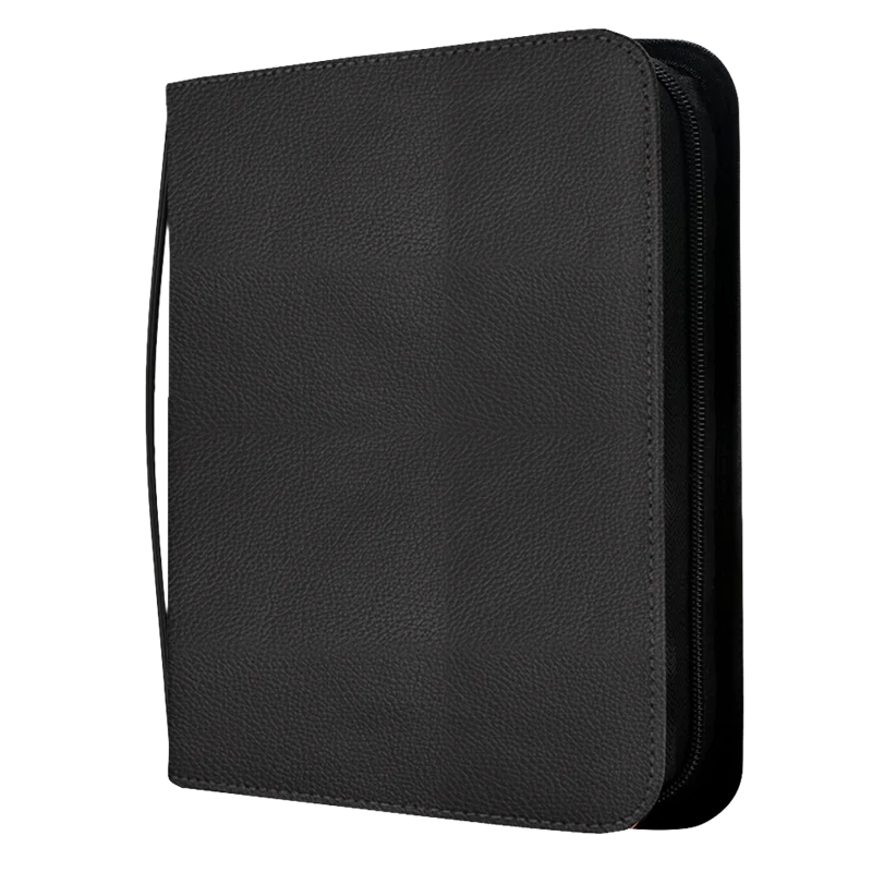Toploader Binder-4 Pocket 96 cards Black – Zone Collection Rive-Sud
